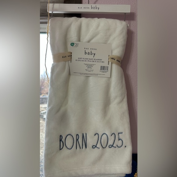 Rae Dunn | Other | Rae Dunn Soft Plush Baby Blanket 225 | Poshmark